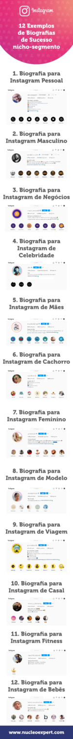 Bio para Instagram: 12 Exemplos e 200 Frases (Copie e cole)